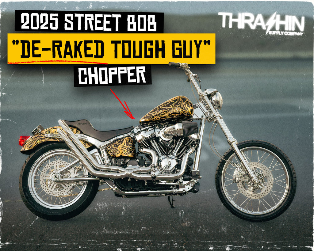 [VIDEO] 2025 Harley-Davidson "De-Raked Tough Guy" Chopper Build | Biker ...