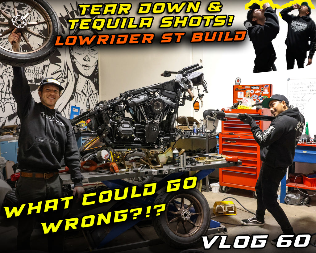 Tear Down & Tequila Shots - Lowrider ST Build! Vlog 60 – Thrashin Supply