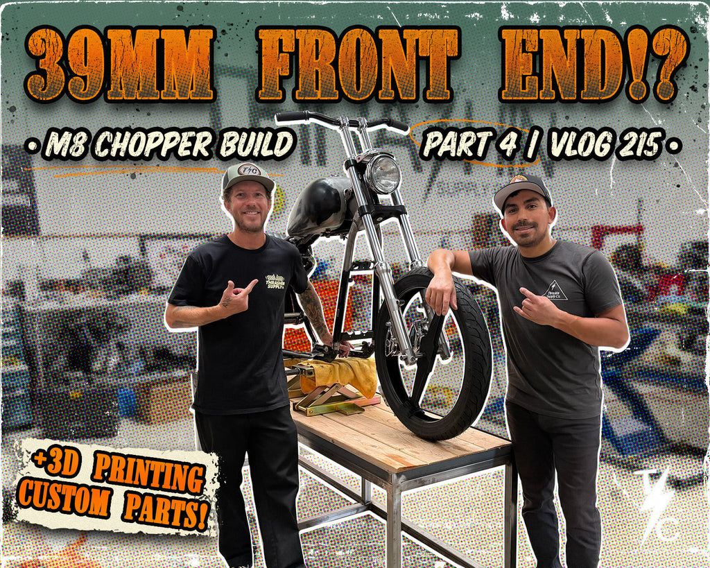 [VIDEO] 39mm Front End On A Softail?! | M8 Chopper Build Part 4 - Vlog ...