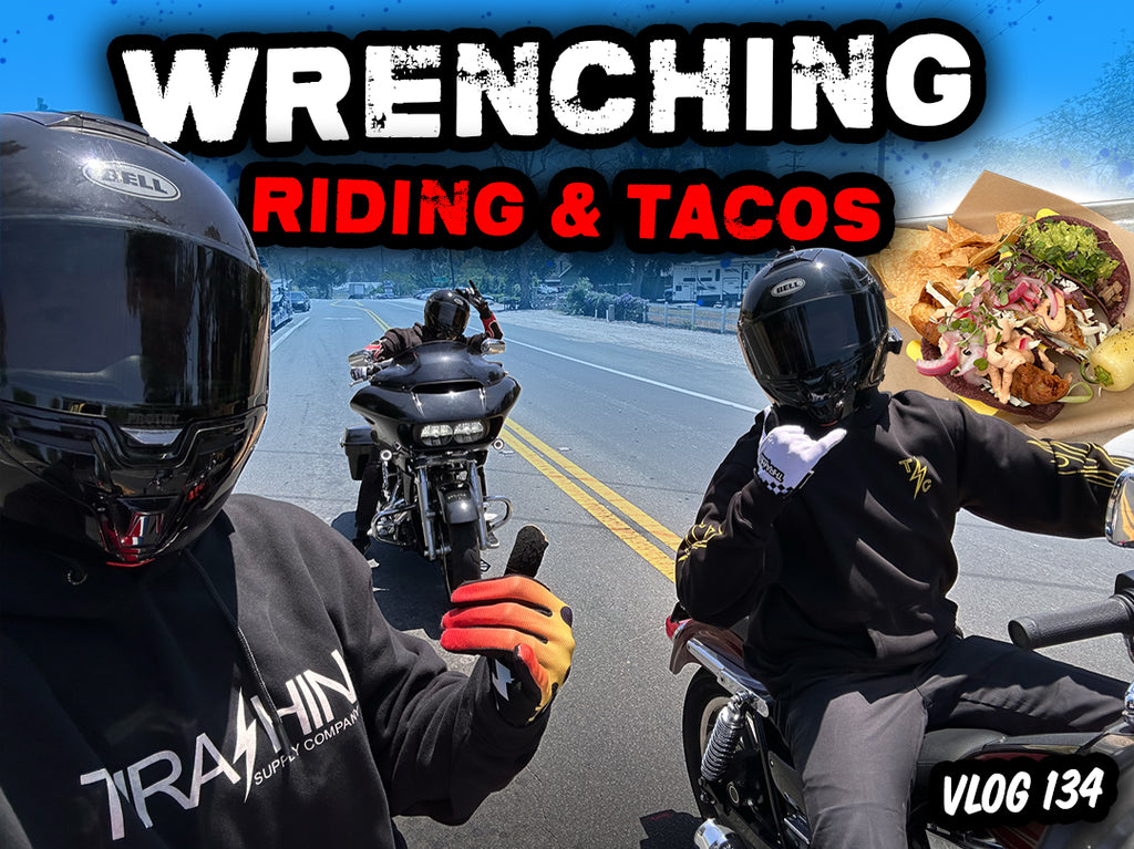 Wrenching, Riding & Tacos (A Day at Thrashin With The Boys) - Vlog 134 ...