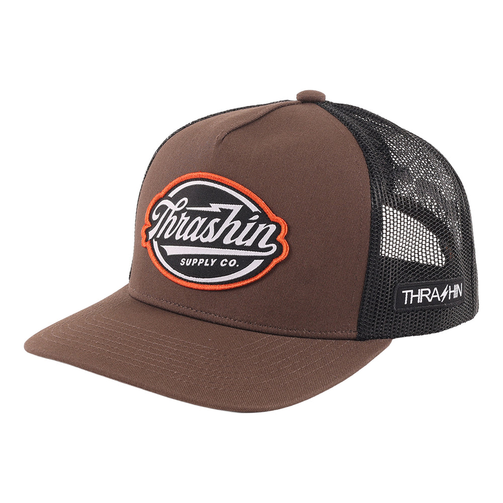Thrashin Supply® Otis Trucker Snapback - Brown