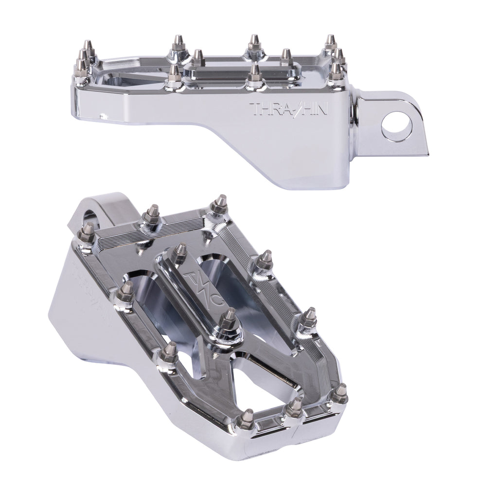 Thrashin Supply® Aggressor Foot Pegs | Dyna, Sportster, FXR, Softail ...