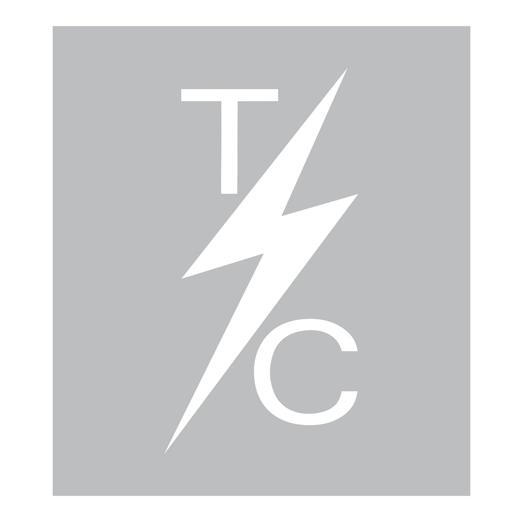 Vinyl Die Cut Sticker - TSC Logo 6" Tall - White – Thrashin Supply