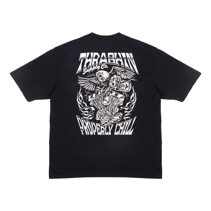 Thrashin Supply® X 805 Shield Tee - Bone