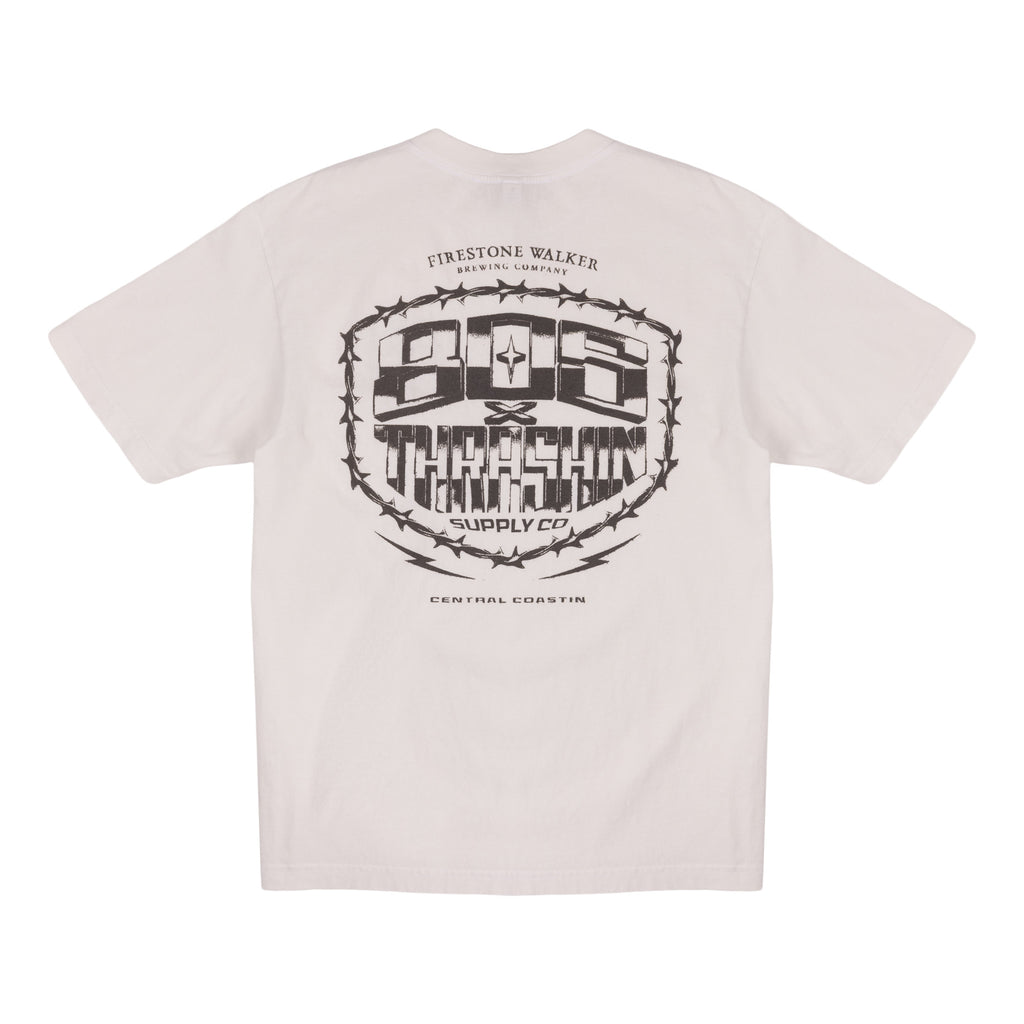 Thrashin Supply® X 805 Shield Tee - Bone